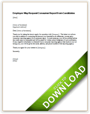 The Fair Credit Reporting Act